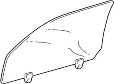 68102-60650 Toyota Glass sub-assy, front door, lh 6810260650, New ...