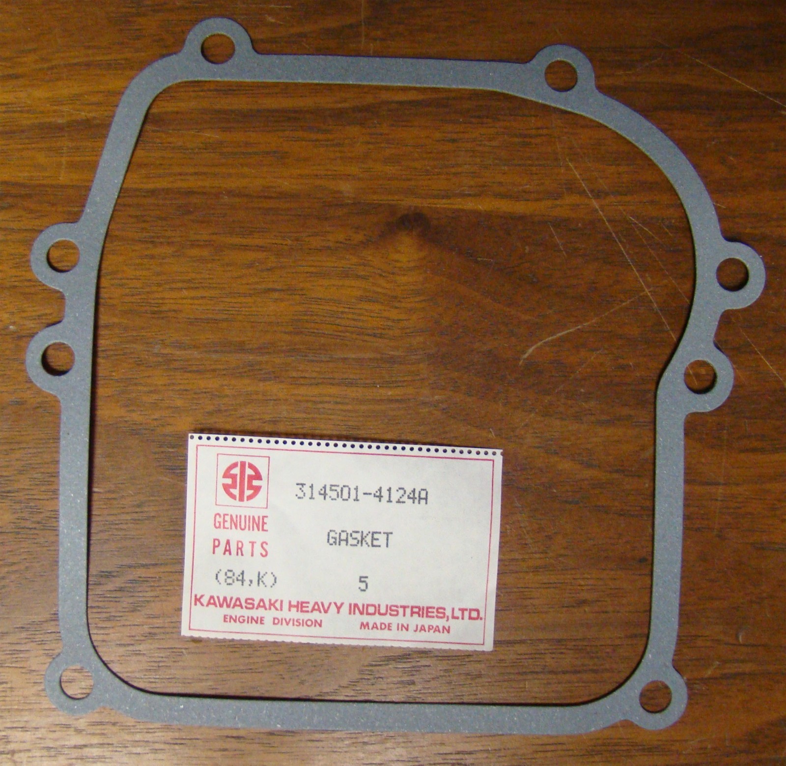 KAWASAKI PART 314501-4124A CRANK GASE GASKET NOS OEM | eBay