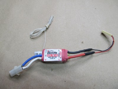 Great Planes Electrifly 5 Chan. FM RX Receiver w/30 Amp ESC on Chan ...