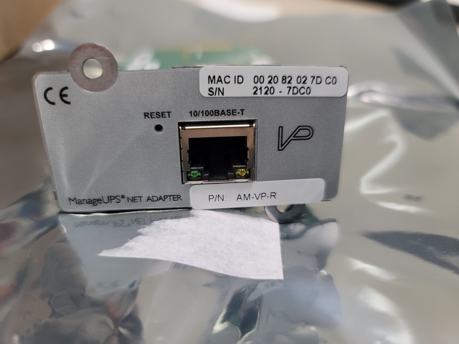 New Open Box Powervar Ametek AM-VP-R ManageUPS Net Adapter | eBay