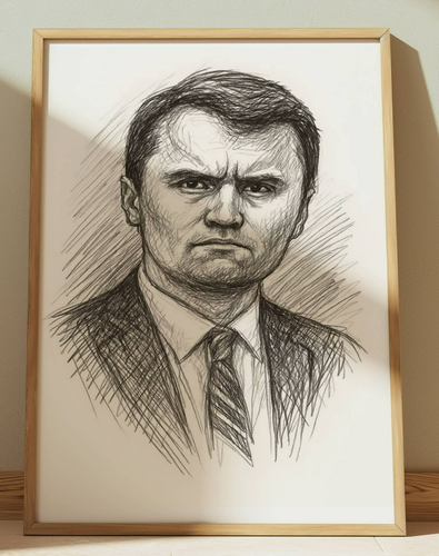 CHARLIE KIRK DRAWING PRINT SKETCH PORTRAIT 8" x 10" CHARLIE KIRK WALL ...