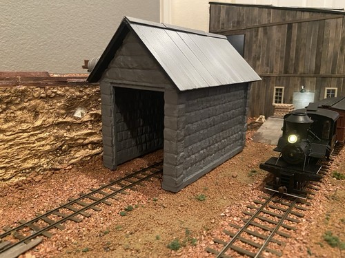 On30 Stone Engine House Kit | eBay