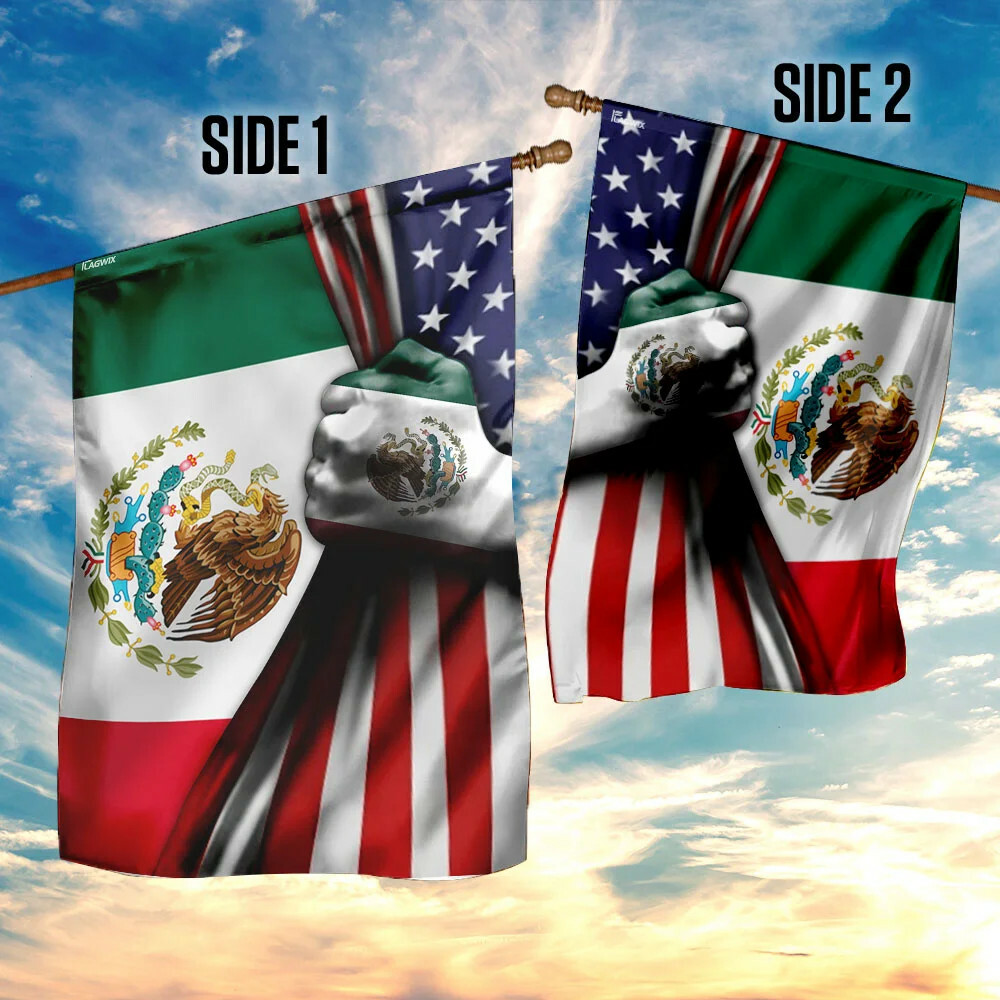 Cool Mexican American Flags