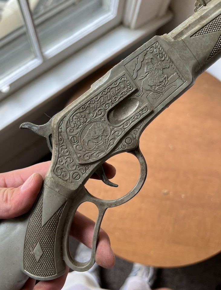 Vintage Early 1900s Mar Wild West Antique Toy Gun Plastic / Metal Good ...