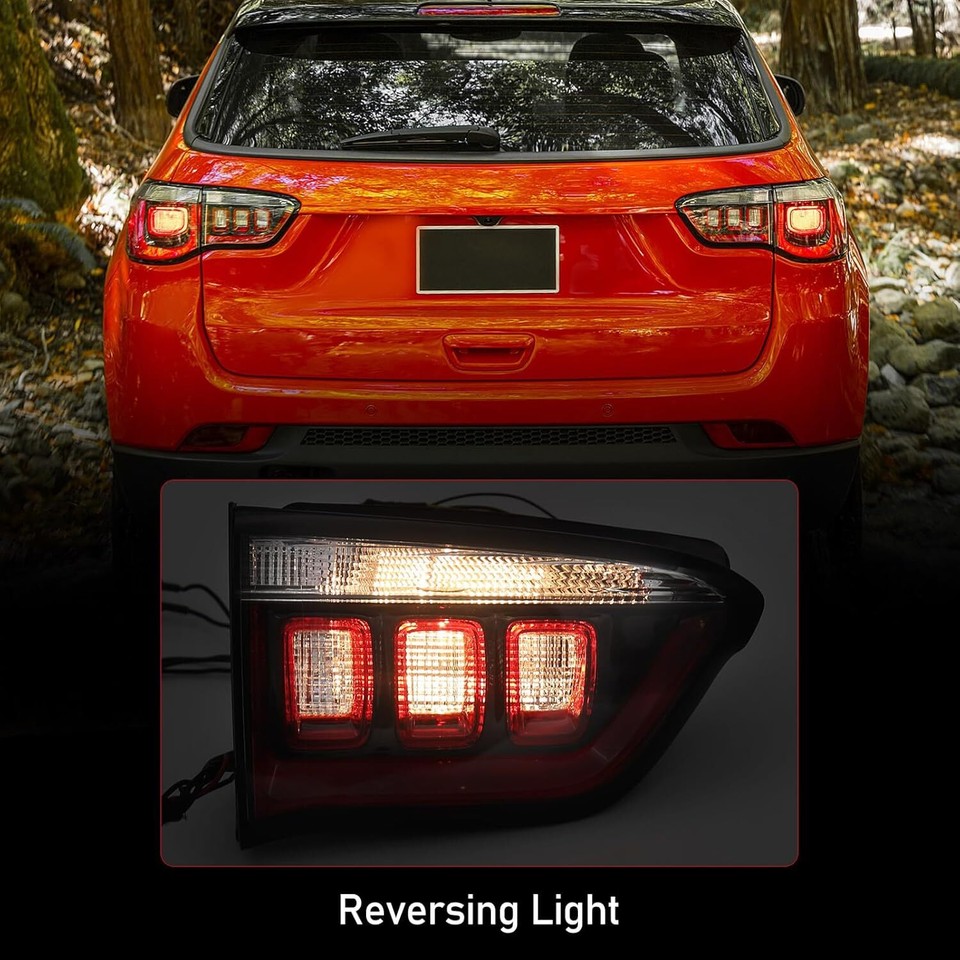 Inner Tail Light Assembly For Jeep Compass 2017 2018-2025 Driver Left ...