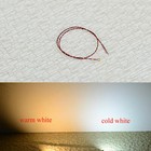 10 x twisted wired cold white #0603 SMD LED street lights pre-soldered ...