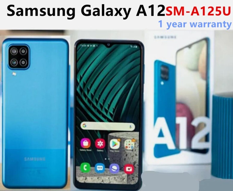 Samsung Galaxy A12 SM-A125U 32GB+3GB 48MP 4G LTE Unlocked Smartphone ...