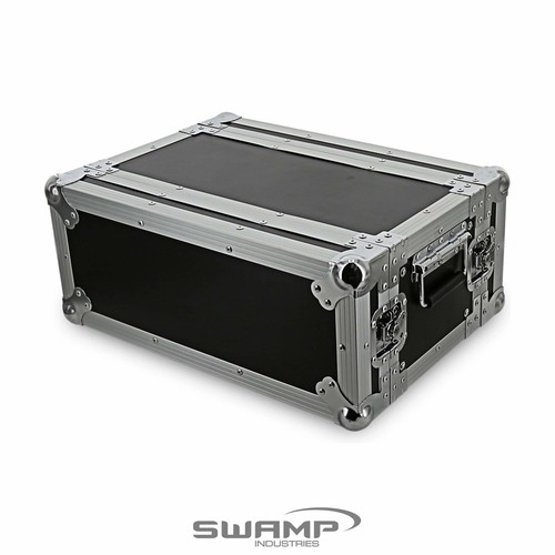 SWAMP Wooden 19 inch Rack 4U Half Depth Flight / Road Case ...