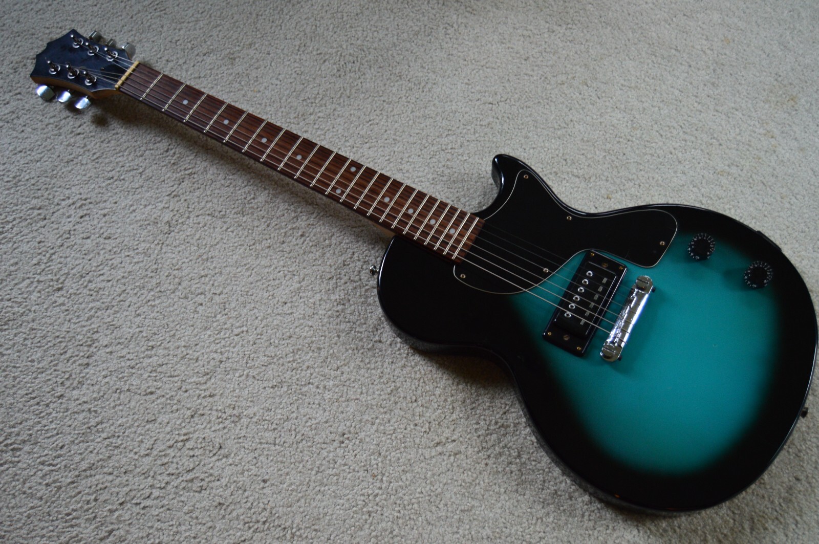 Super hot LP Junior copy electric guitar, custom mix of parts | eBay