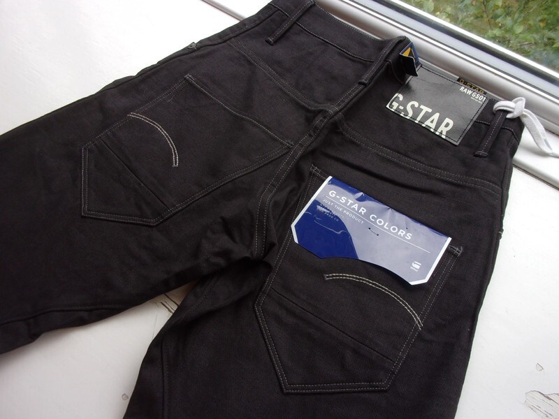 G-STAR NEW ARC 3D Loose Tapered COJ Raven Sage Twill Waist 27 Inside ...