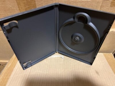 10 PCS TOP QUALITY 14MM ALPHA PAK SINGLE DVD CASE,DARK GRAY/BLACK,FREE ...