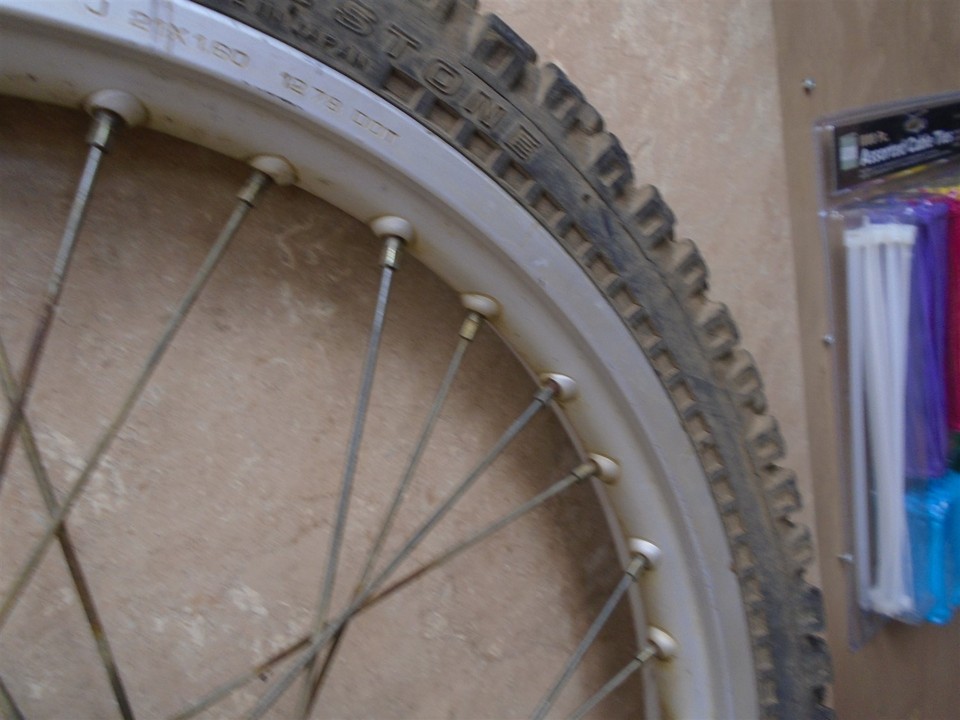 Honda 185 XR XR185 XR185 Used Front Wheel Rim 1979 HB230 HW186 | eBay