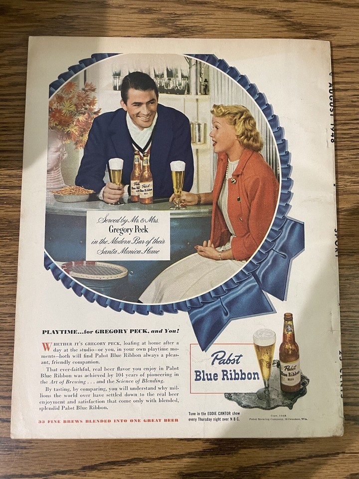 2 Sport Magazine 1948 August Stan Musial & 1948 Sept. Ted Williams Joe ...