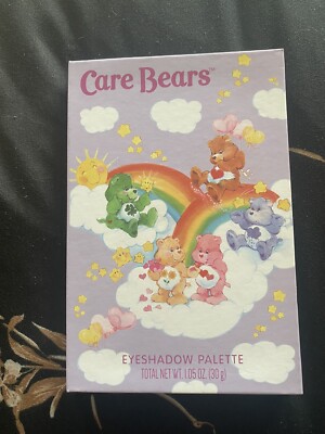 Care Bears Eyeshadow Palette Pastel Makeup Rainbow Colorful Shimmer ...