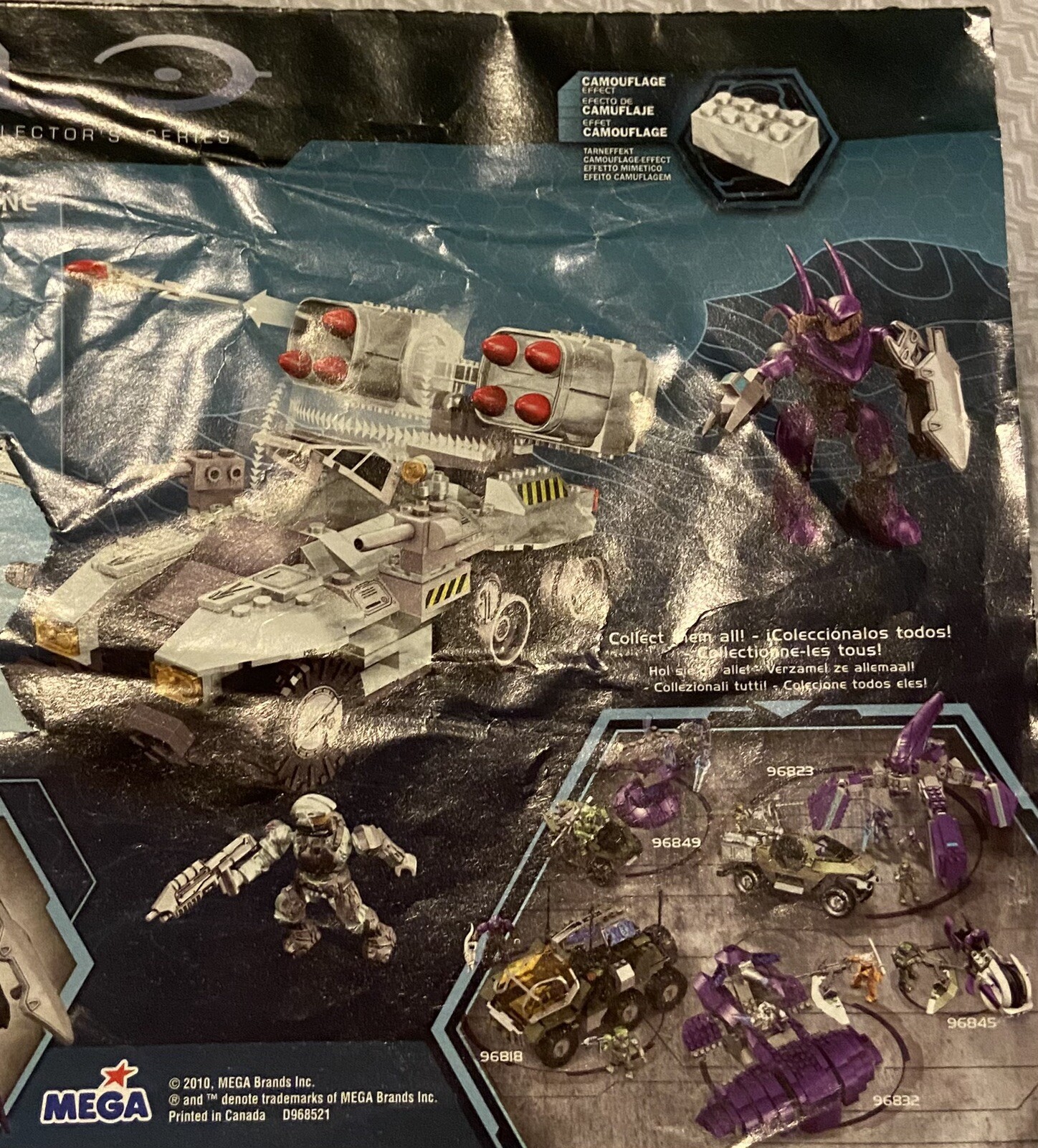 Halo UNSC Arctic Wolverine Mega Bloks (2010) Complete | eBay