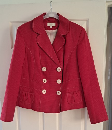 Marks & Spencer Red Jacket size 18 | eBay