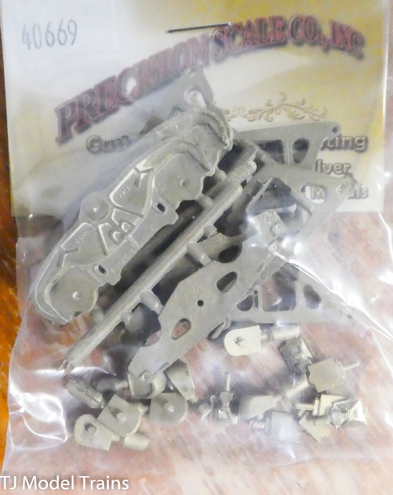 Precision Scale O #40669 Sideframes, 4-Axle Tender Truck, R&L (Brass ...