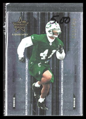 2005 Leaf Rookies & Stars #169 Andre Maddox Longevity /999 Near mint or ...