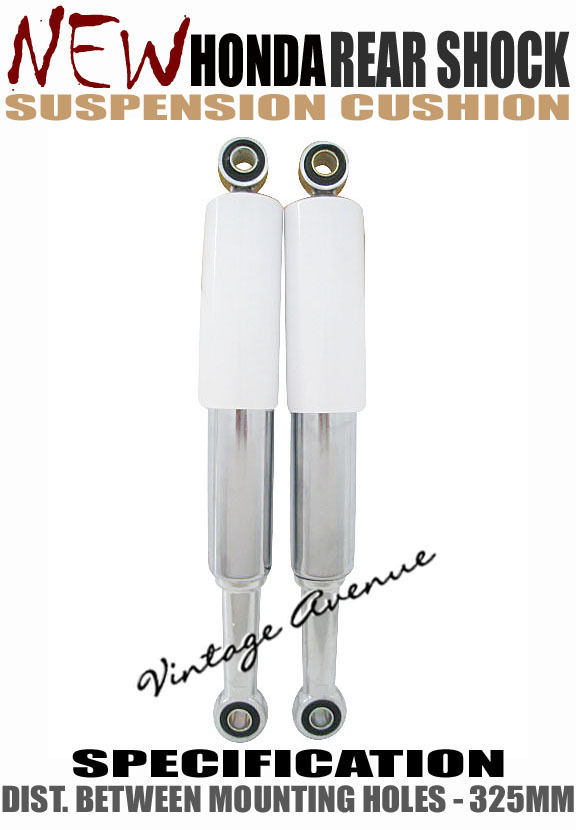 HONDA PASSPORT C50 C70 C90 CM90 CM91 REAR SHOCK ABSORBER *WHITE* [10 ...