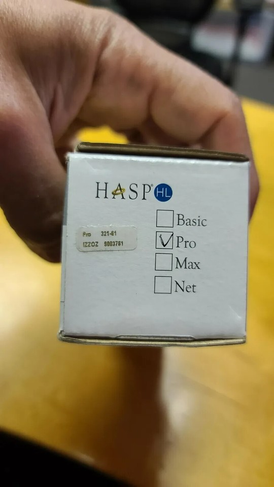 Aladdin SafeNet HASP HL Pro USB SECURITY KEY Software Programming ...