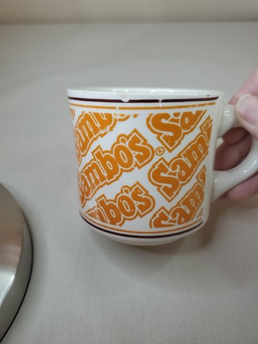 Vintage Sambo’s Restaurant Coffee Mug Cup 1970's Diner USA Collectible ...