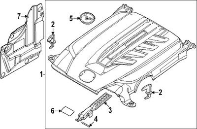 Genuine Mazda Engine Cover PX27-10-230E | eBay