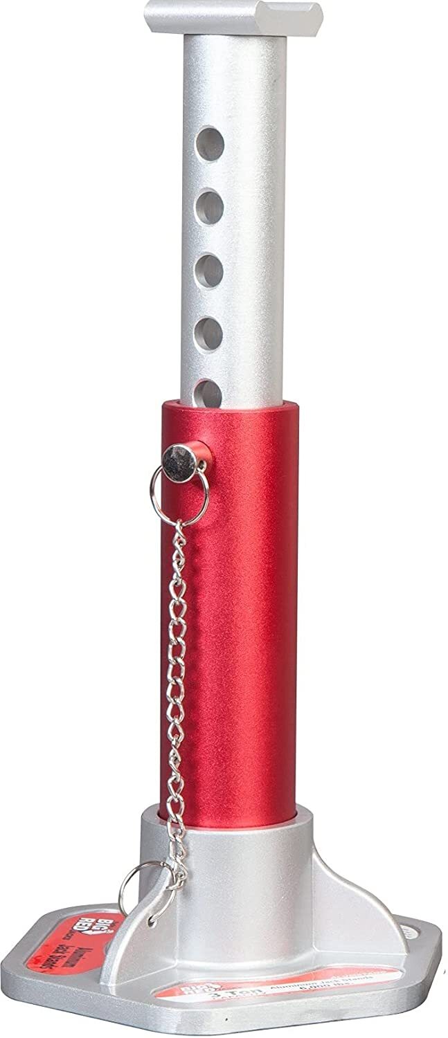 Big Red 3 Ton (6,000 lbs) Double Locking Aluminum Jack Stands Heavy ...