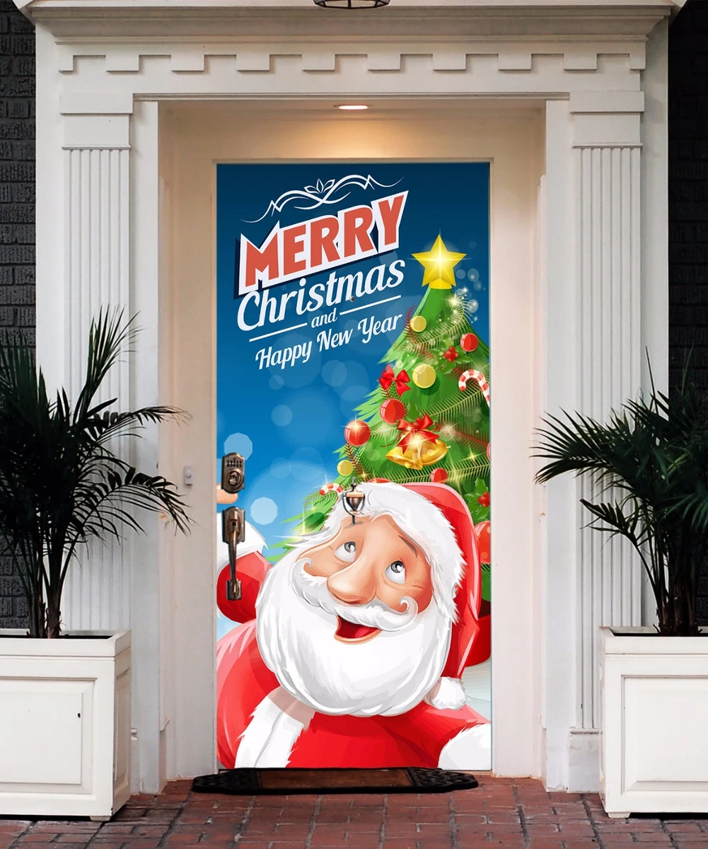 3d Christmas Door Cover