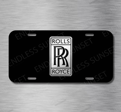 Rolls Royce Luxury Car Rolls-Royce License Plate Front Auto Tag | eBay