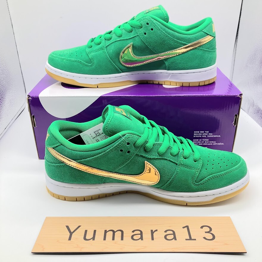 Nike SB Dunk Low St. Patrick’s Day Shamrock BQ6817-303 Men's Size | eBay