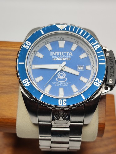 Invicta Cruiseline 21321 46mm Blue Dial Date LTD edition 0015/1020 ...
