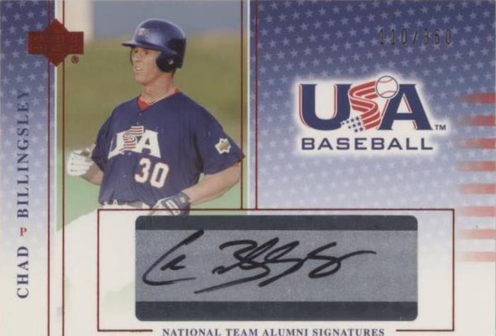 2005 Upper Deck USA Baseball - National Team Alumni Signatures Chad ...