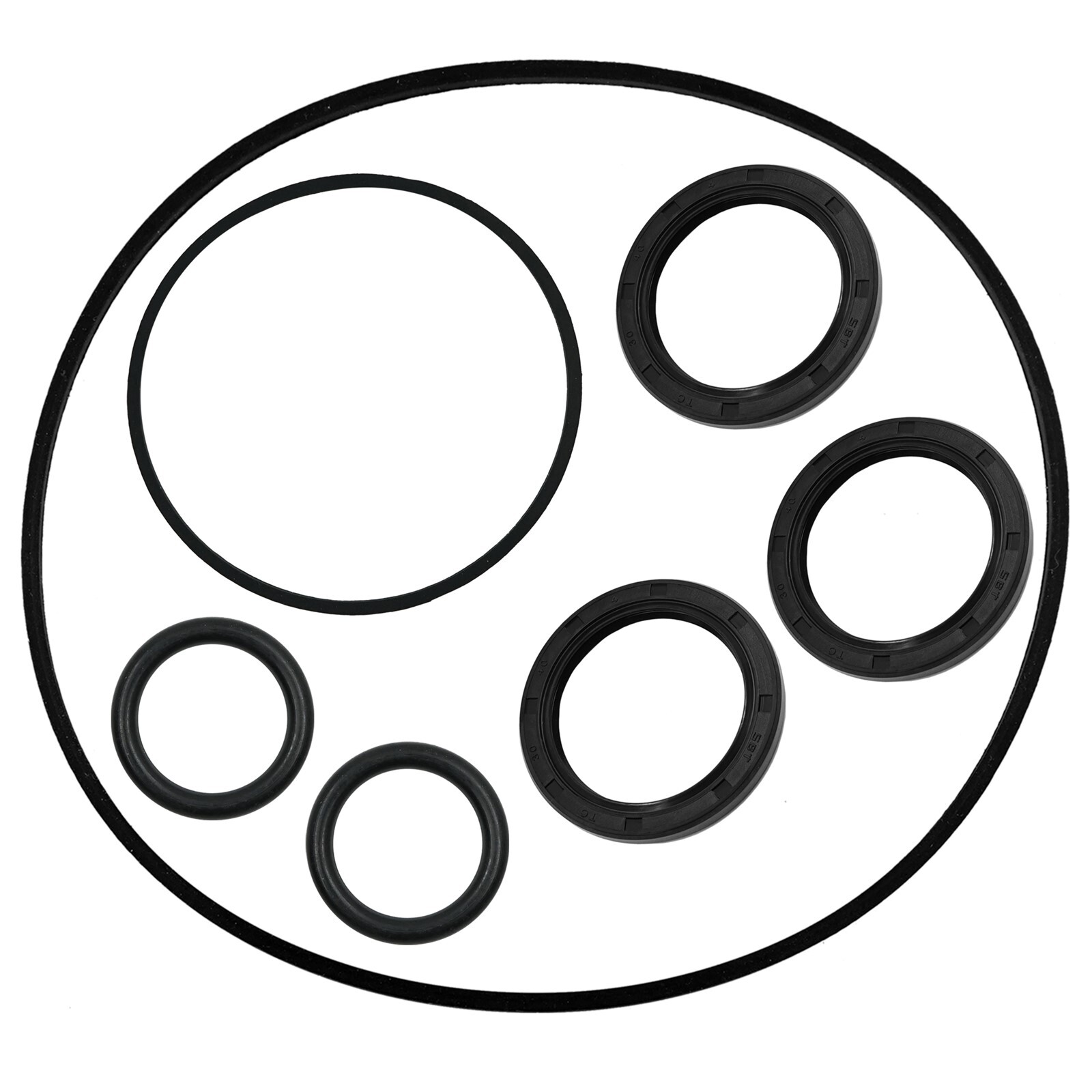 Front Differential Seal & O Ring Kit For Polaris 1332803 1332438 ...