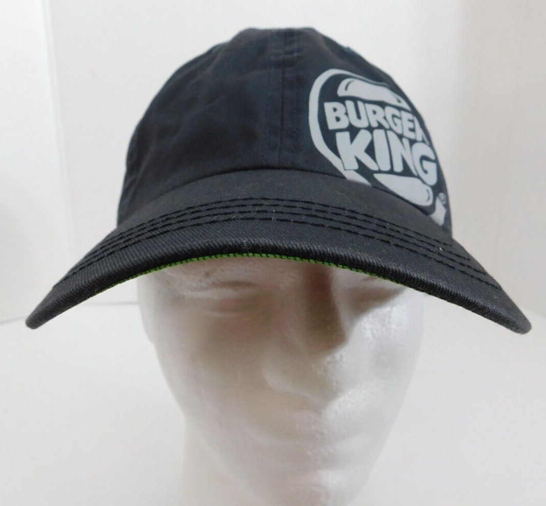 Burger King Logo Employee Workwear Black Adjustable S… - Gem