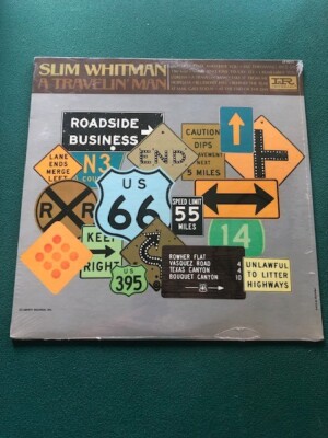 Slim Whitman A Travelin Man LP Record Album Vinyl - Imperial Records | eBay