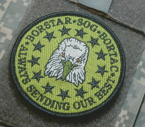 US BORDER SECURITY BORSTAR SOG BORTAC velkrö DD PATCH: ALWAYS SENDING ...