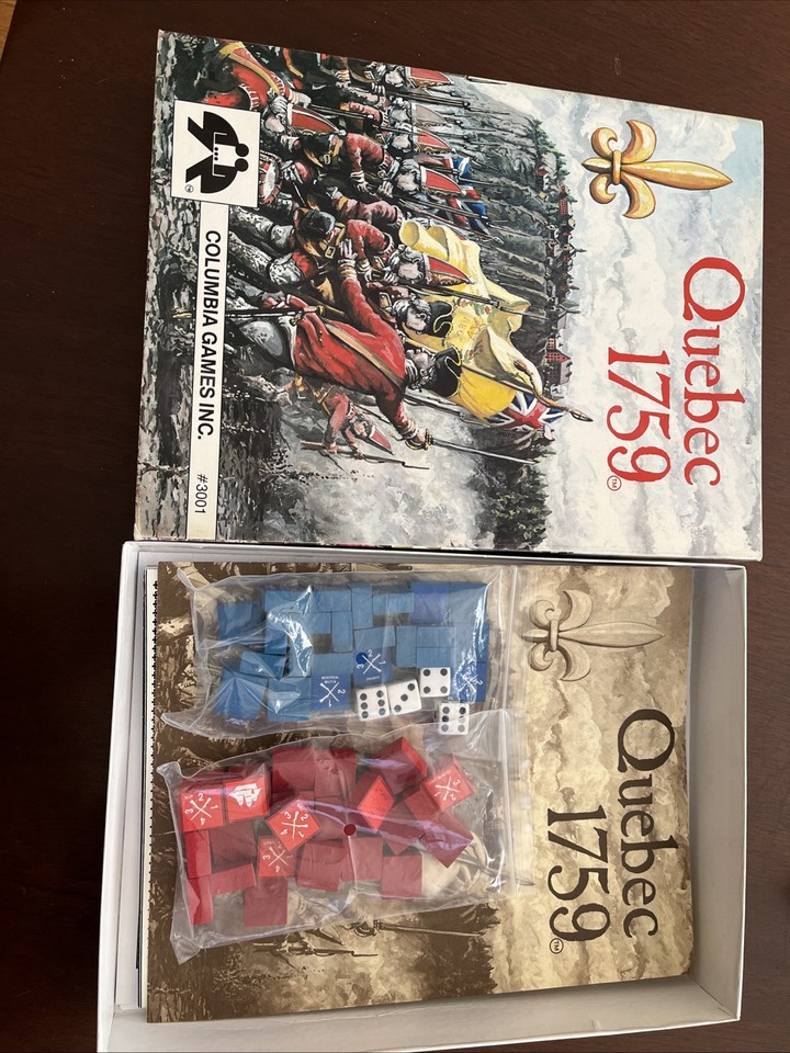 Columbia Games: Quebec 1759, Complete & Excellent | eBay