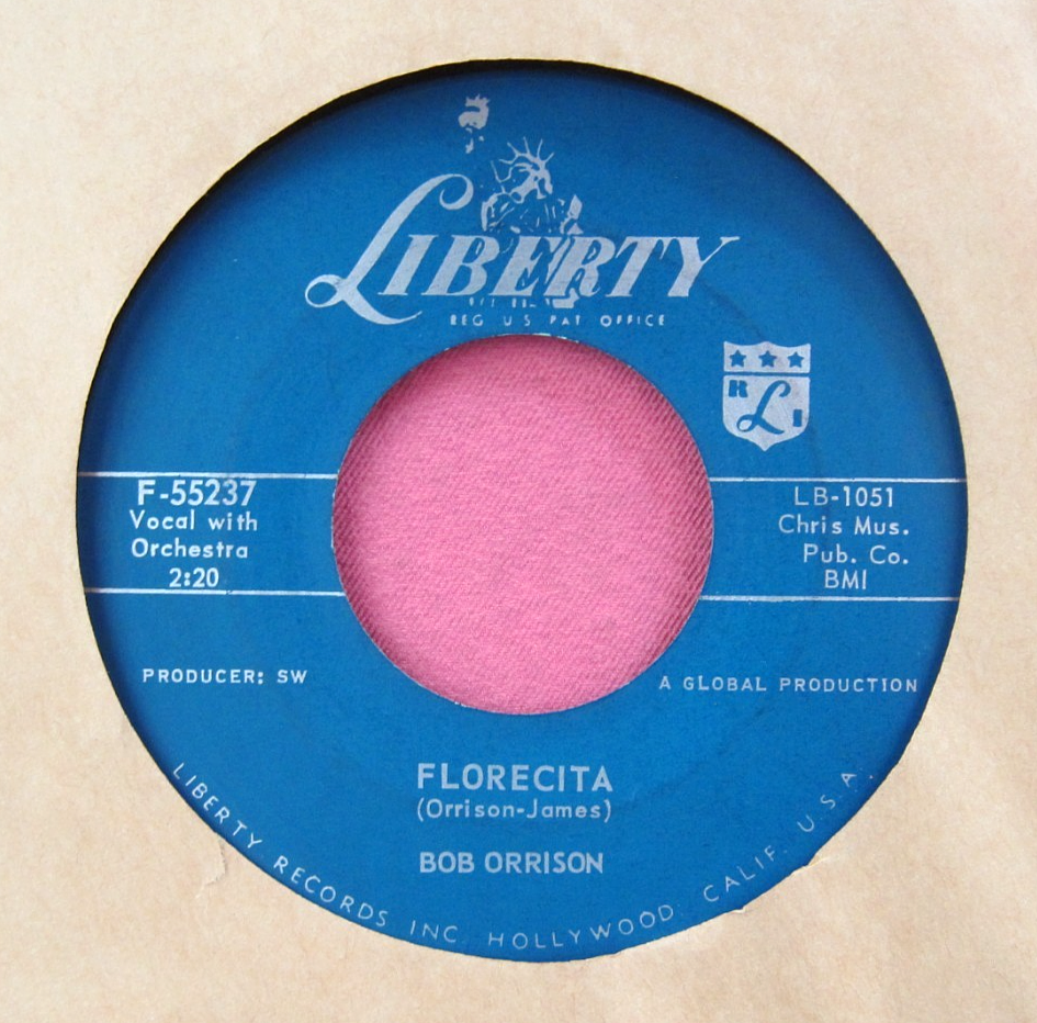 BOB ORRISON - Sarah Lee / Florecita - clean 45 rpm - Liberty 55237 | eBay