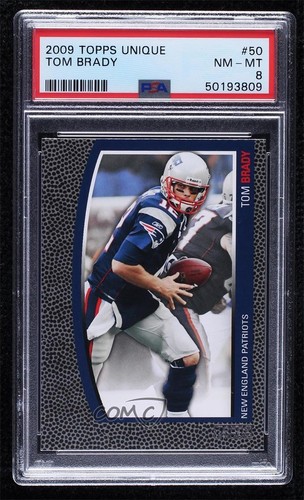 2009 Topps Unique Tom Brady #50 PSA 8 | eBay