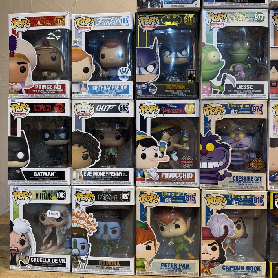 Funko Pop Mixed Bundle X25 Vinyl Figures | eBay UK