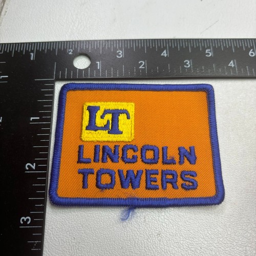 Vintage LINCOLN TOWERS Patch (Advertising Or Uniform Patch - MAYBE NEW ...