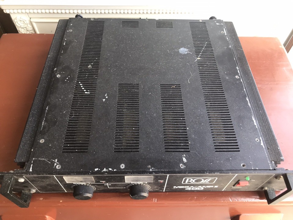 Vintage Ross Mega Amp 400 Power Amp Amplifier | eBay
