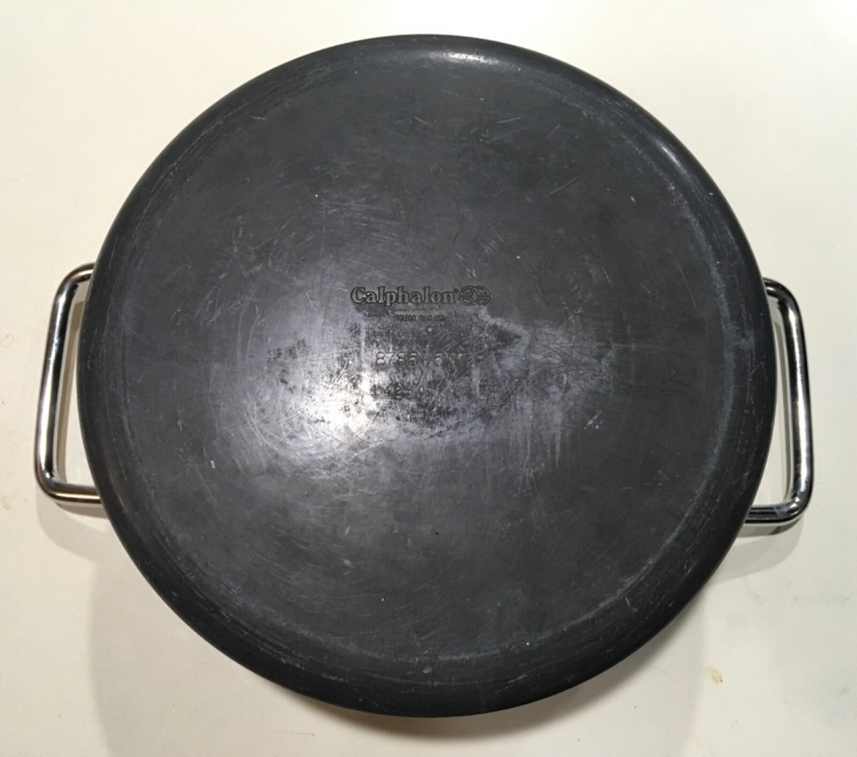 Calphalon Commercial 5 Quart 8785 Pot And Lid 10 x 4 inch Made In USA ...