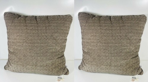 LOT OF 2 Studio Chic Home Throw Pillow 20" x 20" - GRAY | eBay