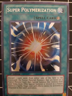 YUGIOH SUPER POLYMERIZATION SECRET RARE LCGX-EN101 First Edition | eBay