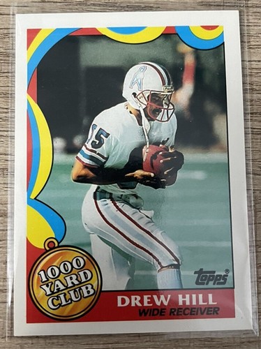 1989 Topps 1000 Yard Club Drew Hill #11 VG Card | eBay