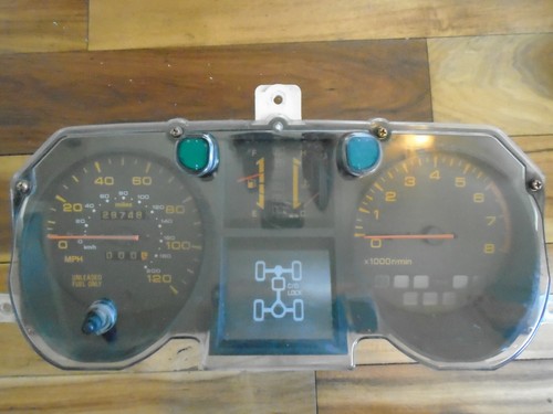 1998 - 2000 MITSUBISHI FULL SIZED MONTERO Instrument Gauge Cluster 297K ...