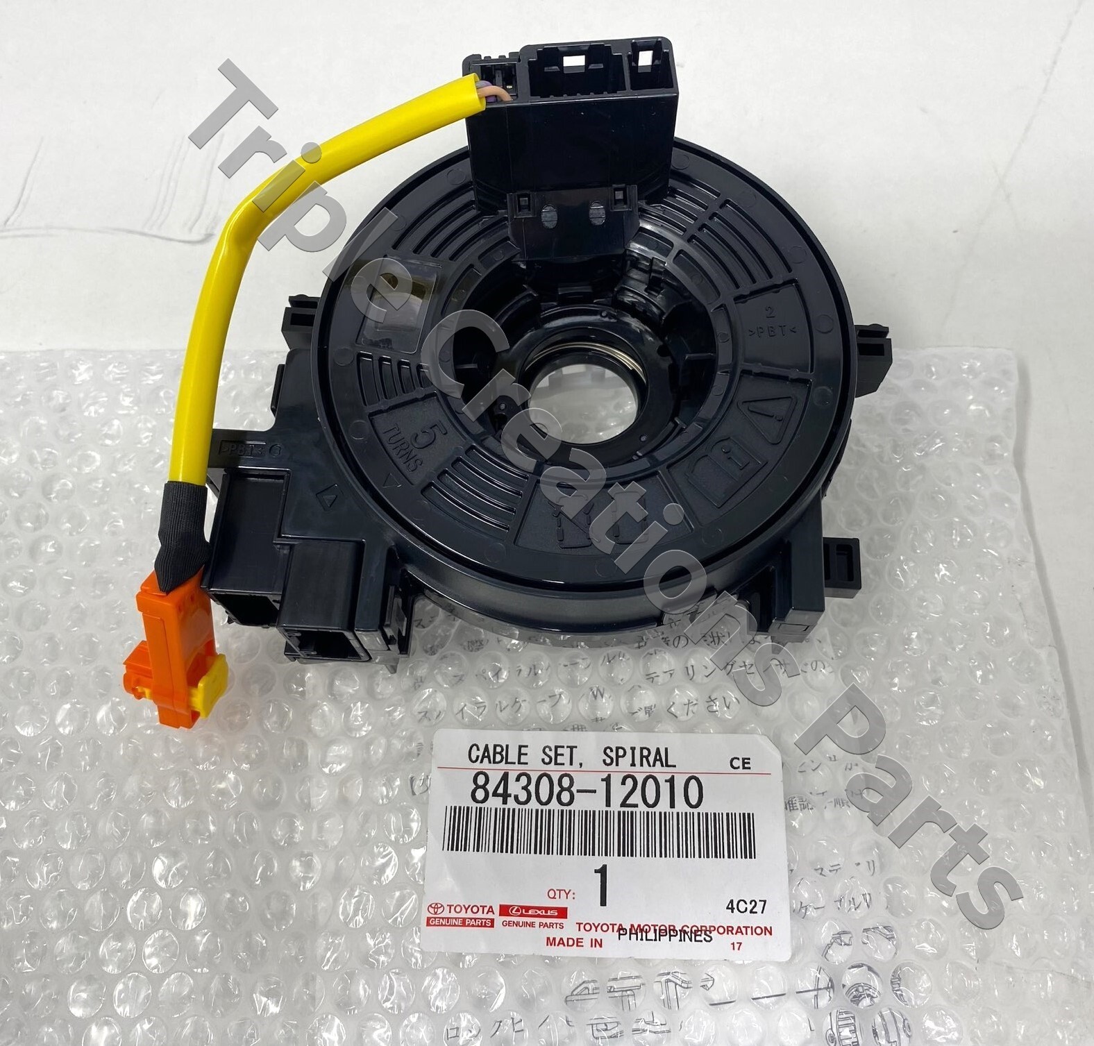 84308-12010 Genuine Toyota Cable Sub-Assy Spiral 8430812010 OEM | eBay