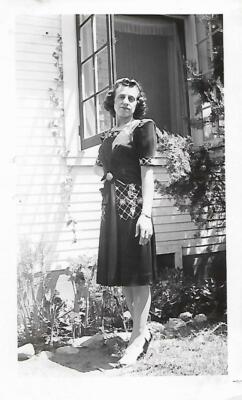 Vintage FOUND PHOTOGRAPH Woman PORTRAIT bw FREE SHIPPING Original ...