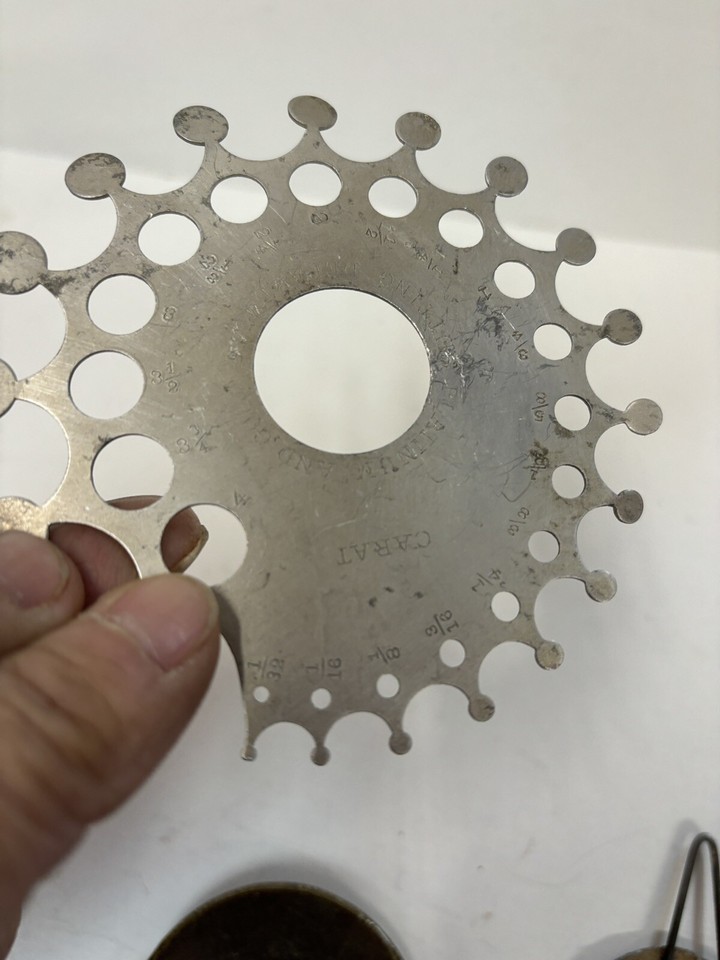 2 clock Pendulum weights weight and 2 watchmaker tools guide | eBay